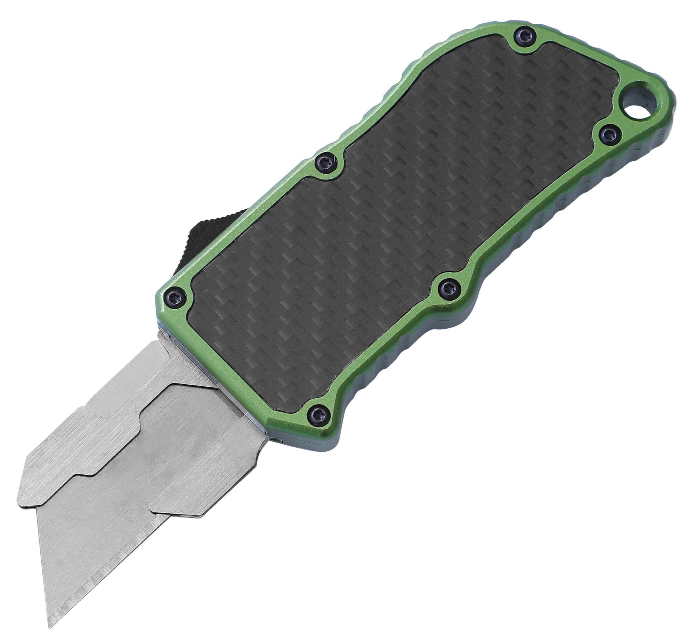 OTF BOX CUTTER - GREEN | Kratos Knives