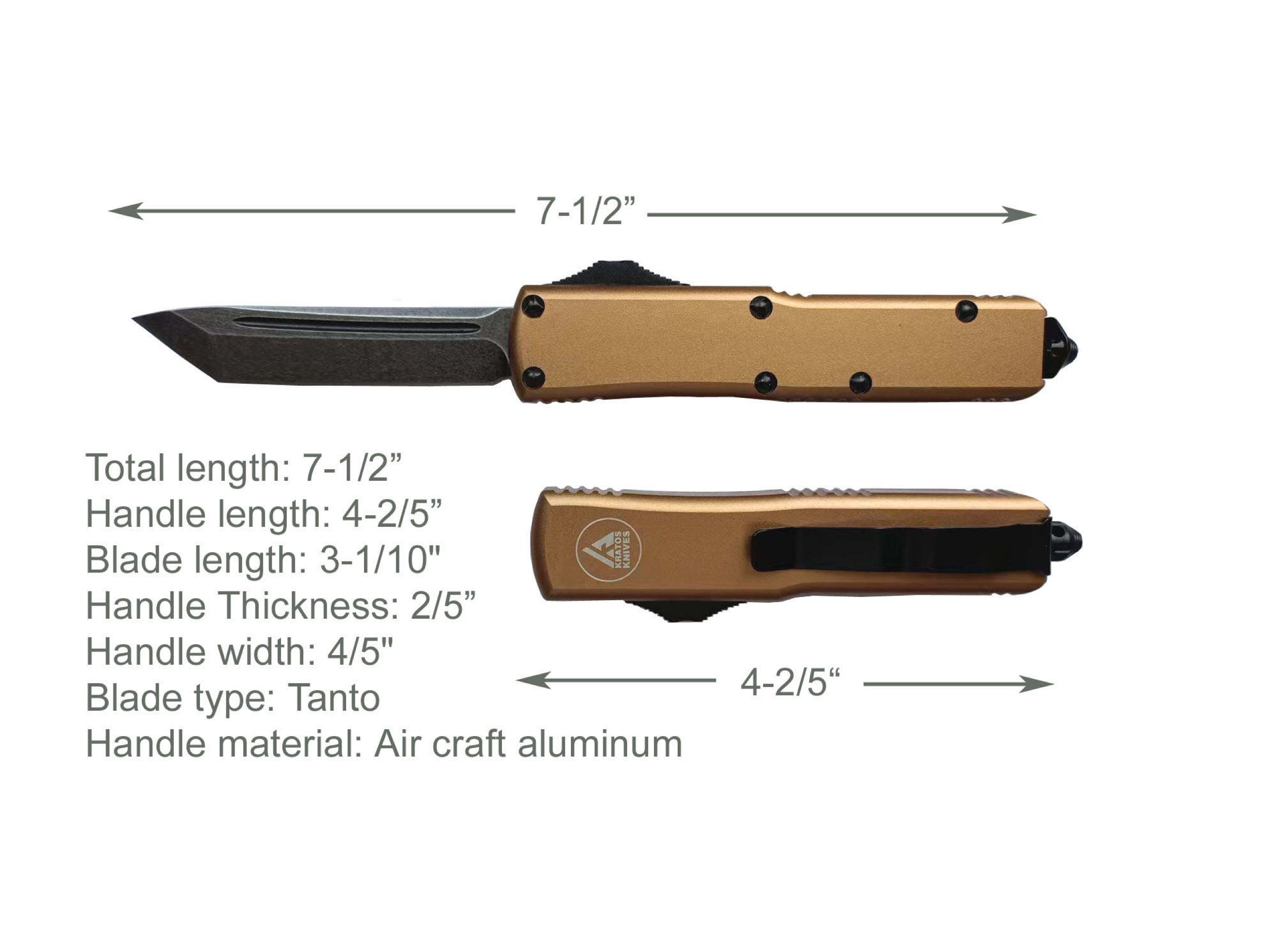 OTF AUTO POCKET KNIVES | Kratos Knives