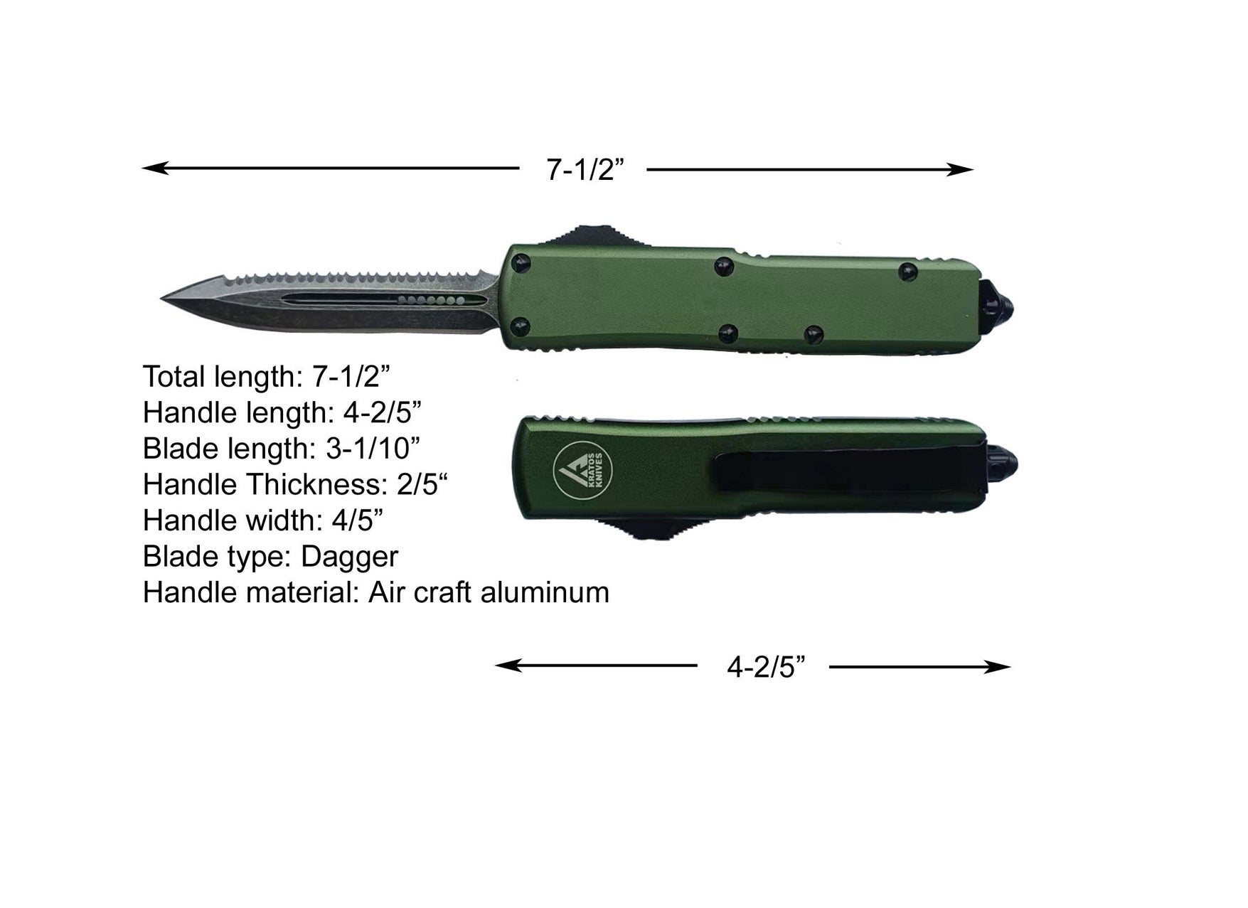 OTF AUTO POCKET KNIVES | Kratos Knives
