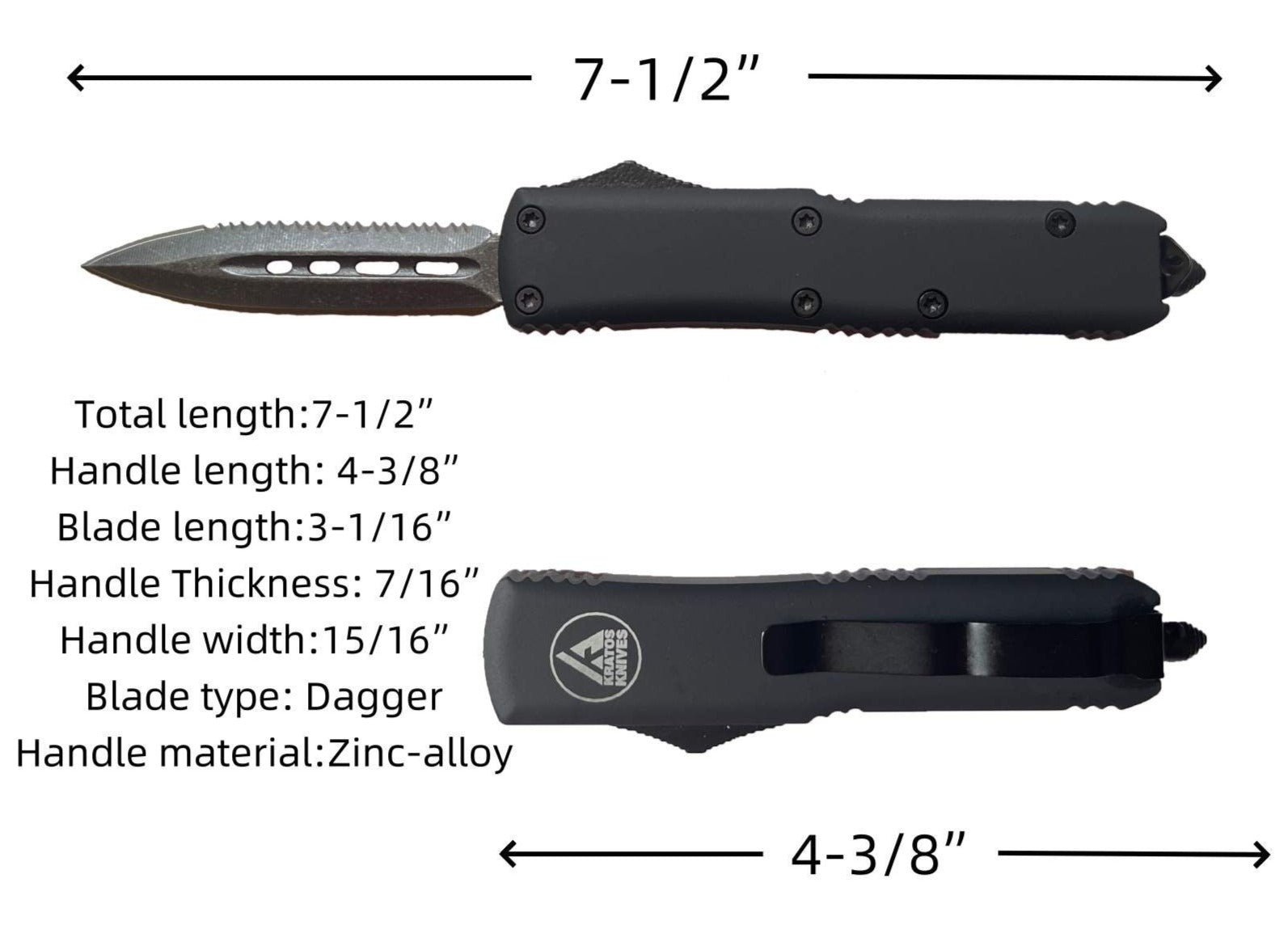 OTF AUTO POCKET KNIVES | Kratos Knives