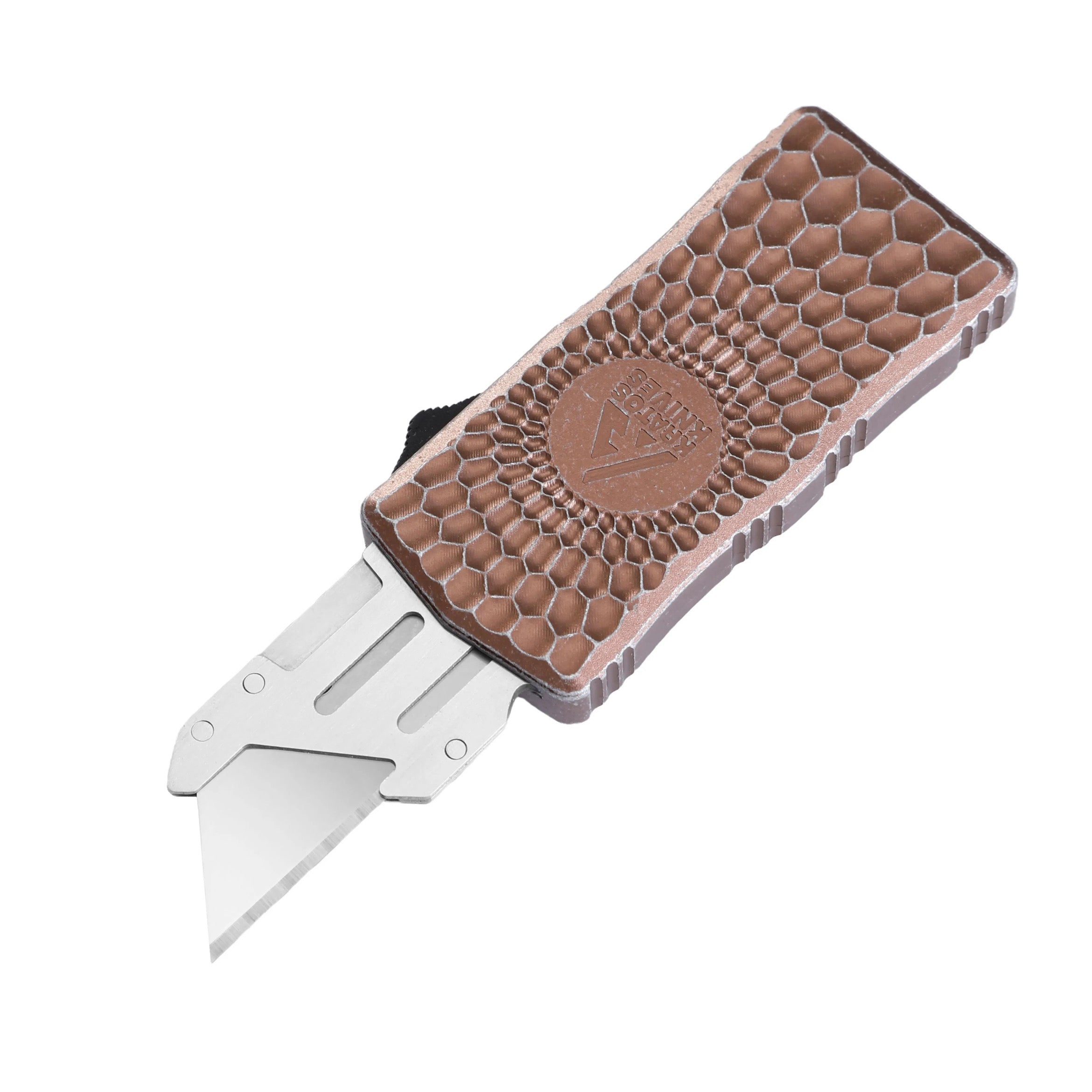 TOMBSTONE - OTF BOX CUTTER - COPPER TAN | Kratos Knives