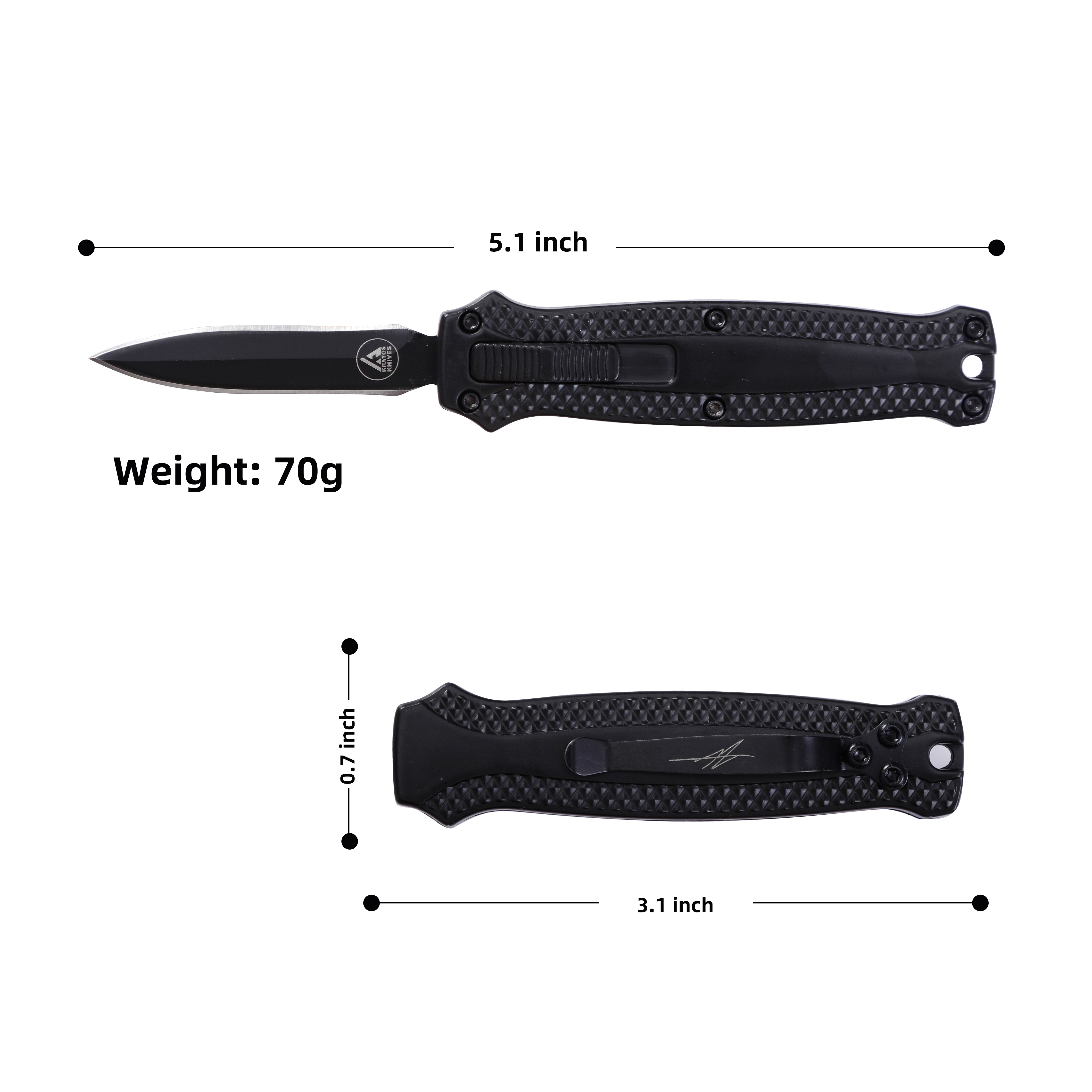 OTF AUTO POCKET KNIVES | Kratos Knives